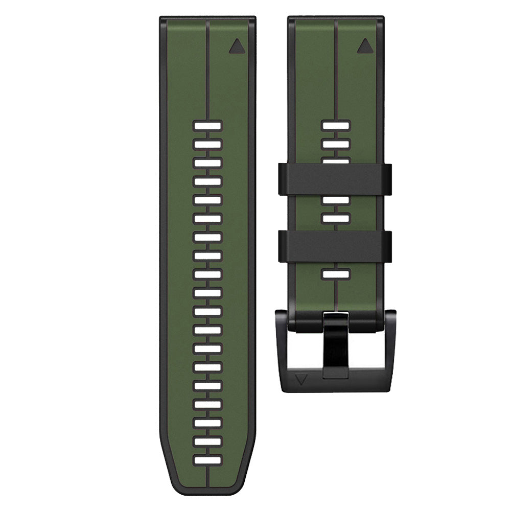 26mm Garmin Watch Strap | Silicone Pro Sports II | 9 Colours Available ...