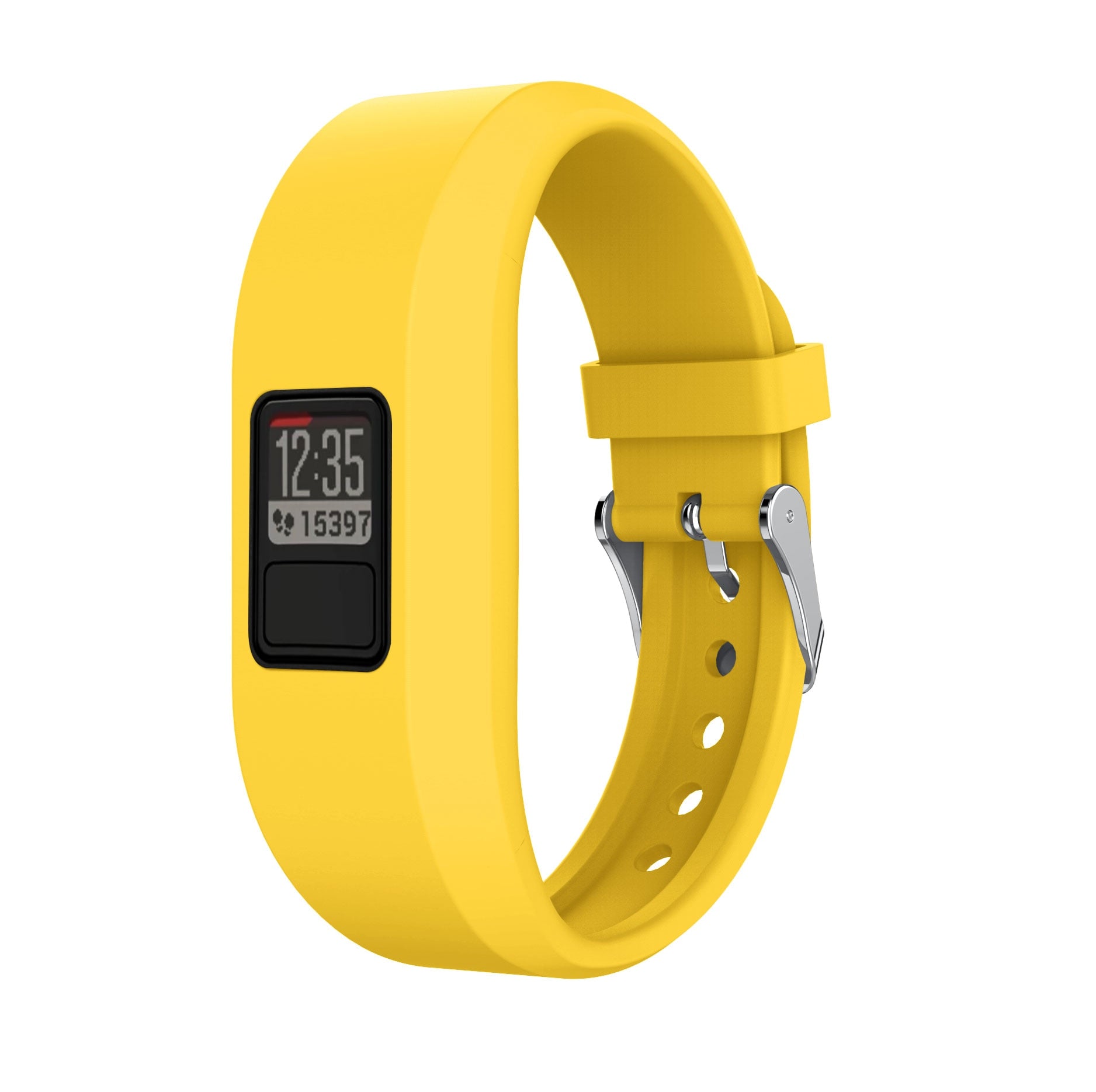 For Garmin Vivofit 3 | Plain Silicone Strap | Yellow – GarmStraps™